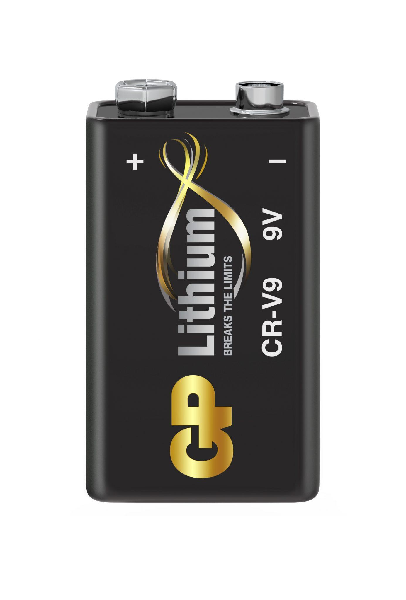 GP CR-V9 9V Lithium paristo - Turvatek