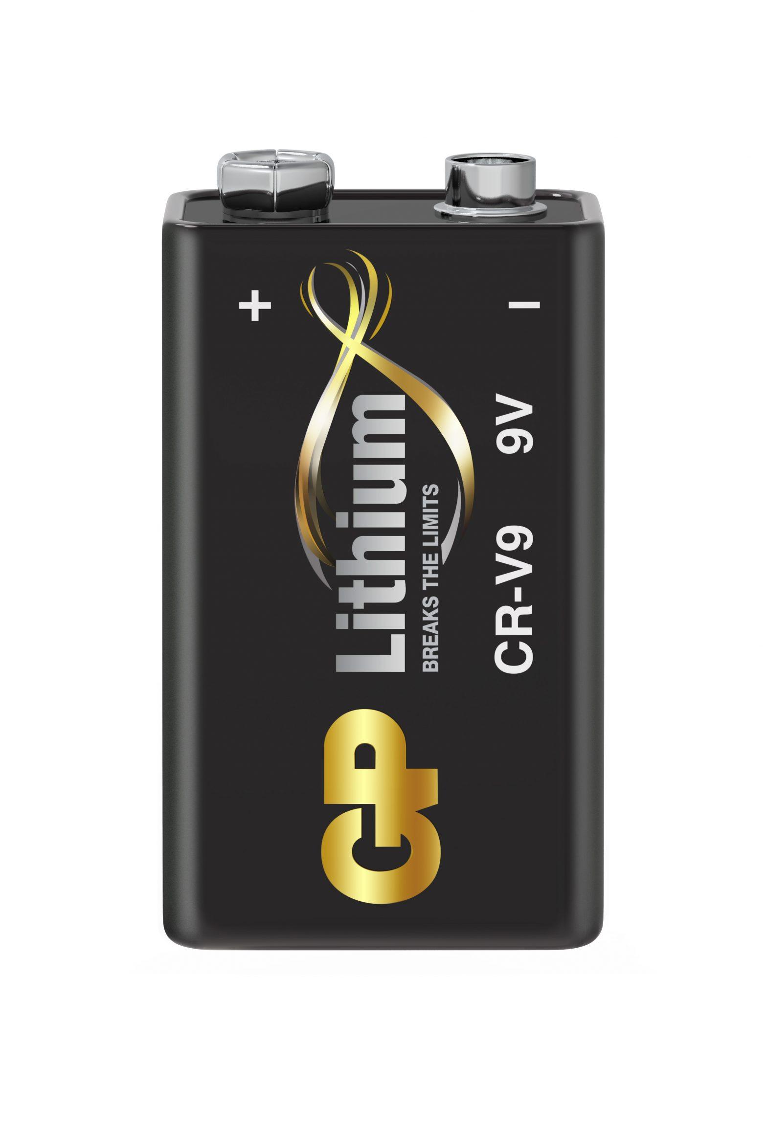 GP CR-V9 9V Lithium paristo - Turvatek